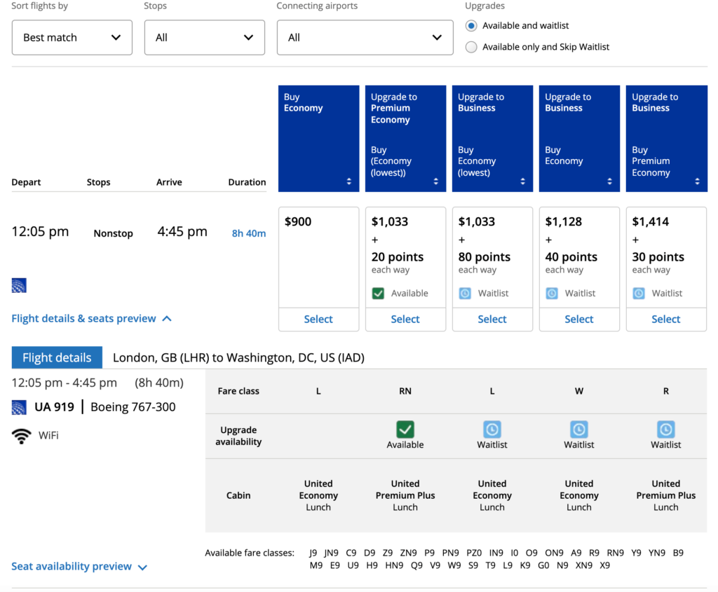 United PlusPoints upgrades: Why you should reconsider spending more ...